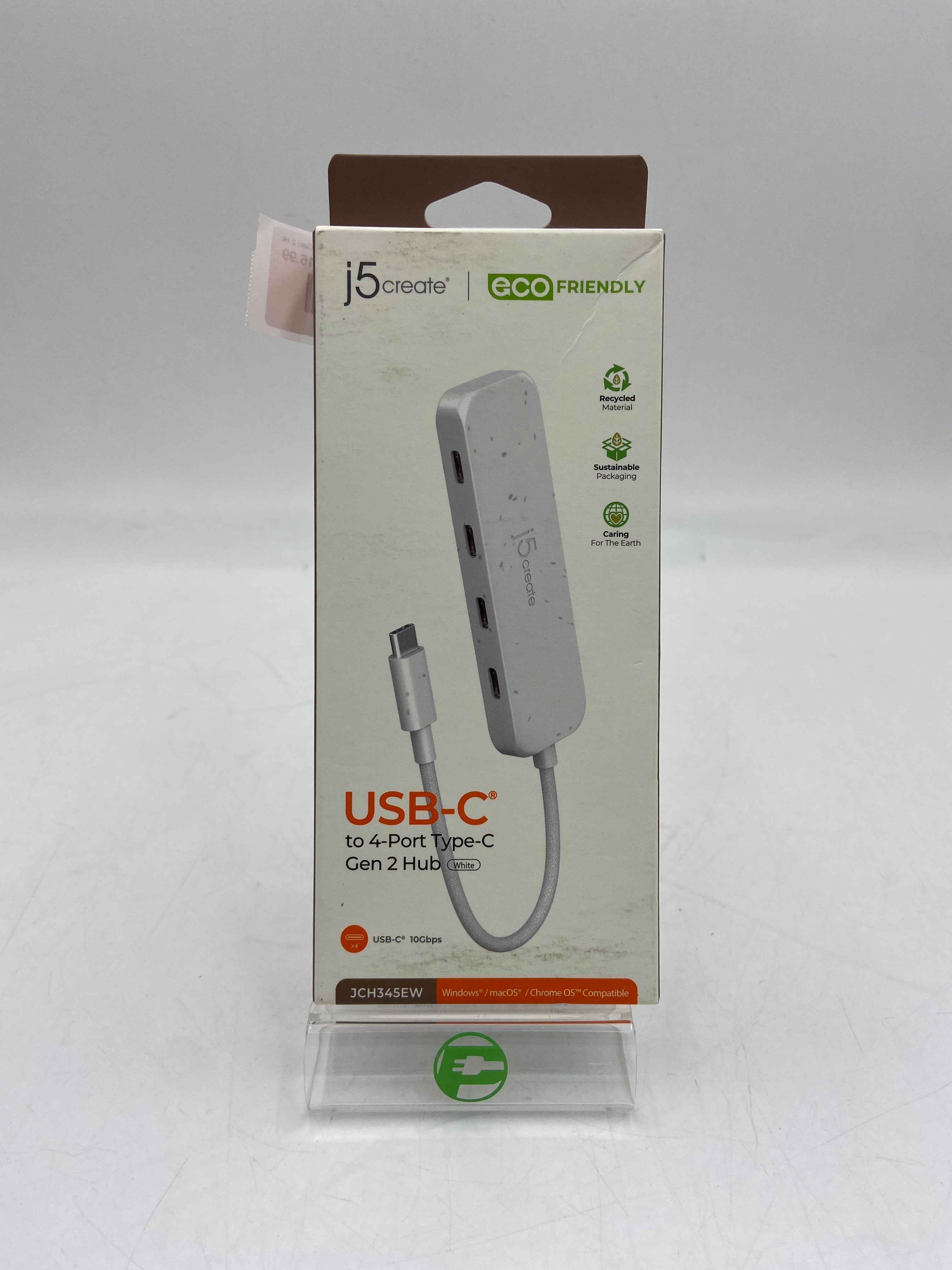 New j5create USB-C to 4 Port Type-C Gen 2 Hub USB Adaptor jch345ew – PayMore Flatbush
